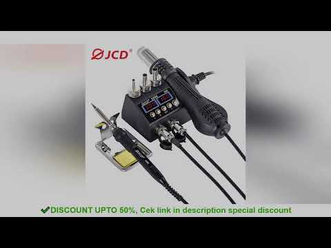 REVIEW 2 in 1 750W Soldering station LCD Digital display welding rework station for cell-phone BGA S