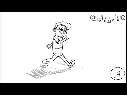 3/4 WALK CYCLE – Antzelina's Animation Blog