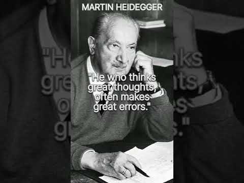 MARTIN HEIDEGGER | KNOWLEDGE 101 |