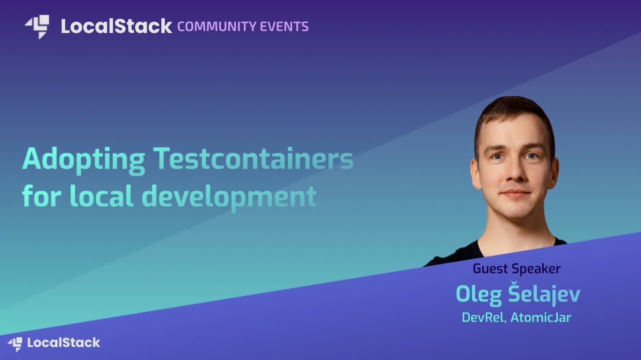 Adopting Testcontainers for local development