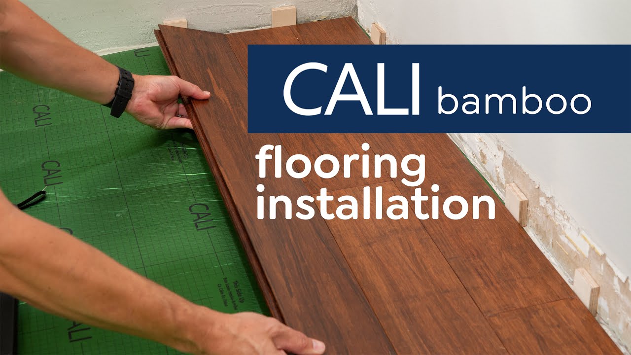 How To Install Bamboo Flooring - Floated DIY Method