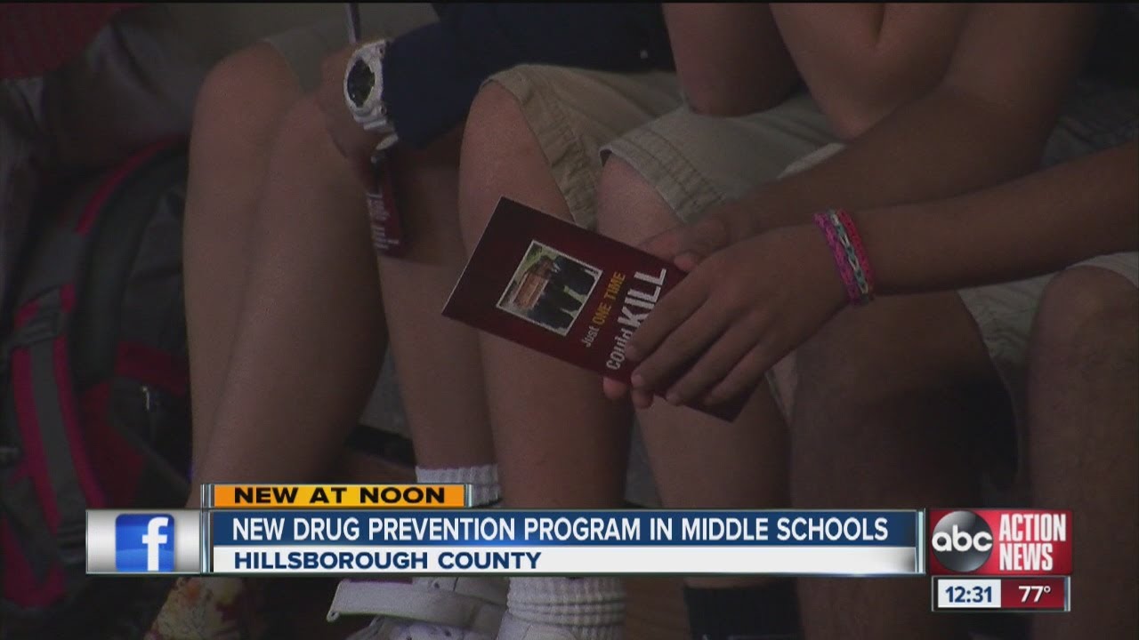 NOPE - Narcotics Overdose Prevention and Education, a new drug-prevention program in middle schools