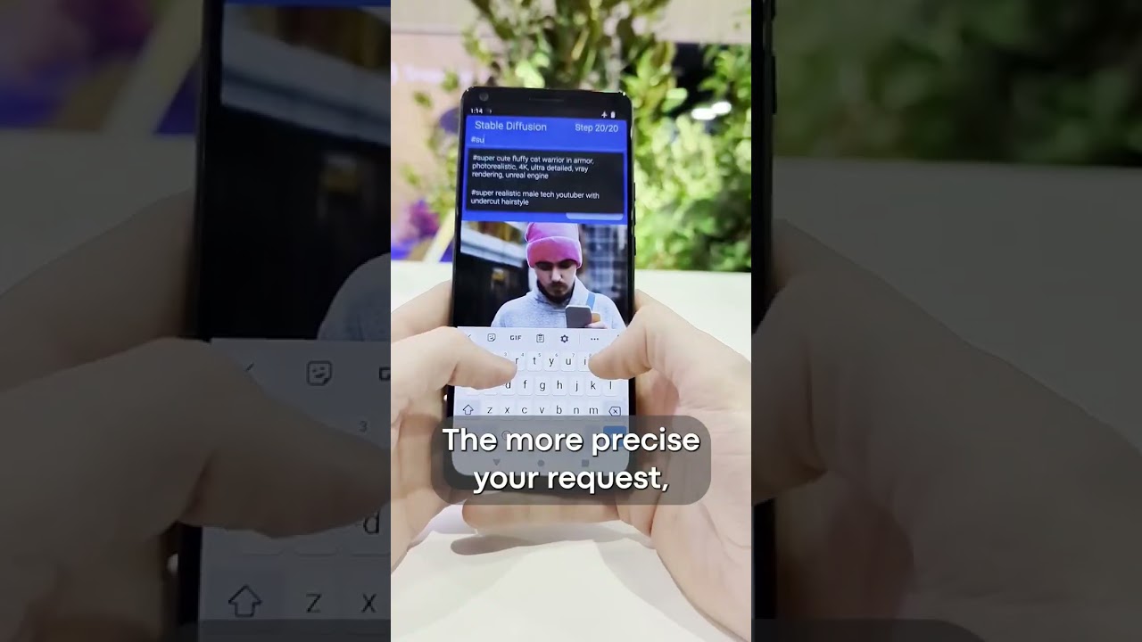Stable Diffusion! ART-ificial Intelligence is here for ANDROID! Qualcomm brings it home