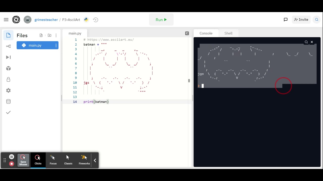 P3 - AsciiArt - Python