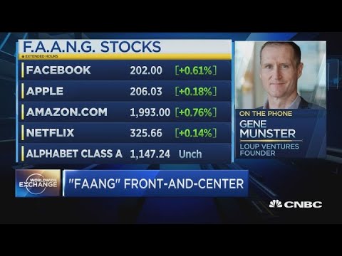 Munster: This is a transition quarter for the big cap tech stocks