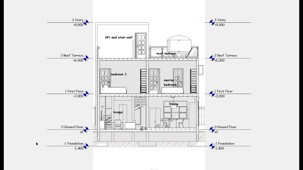 ARCHICAD SECTION SETTINGS- ARCHICAD 25