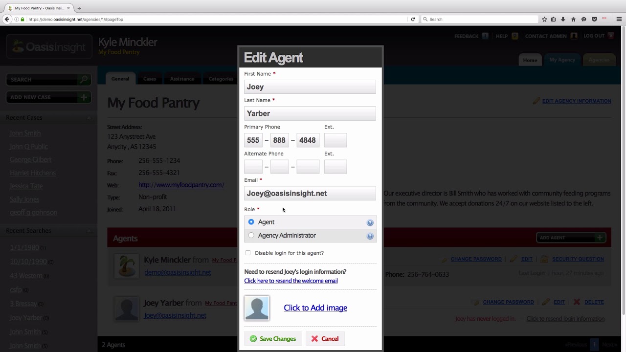 Oasis Insight Demo/Training
