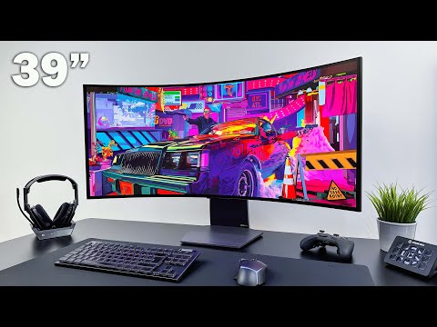 LG's NEW 39" OLED Gaming Monitor 240Hz 39GS95QE Review