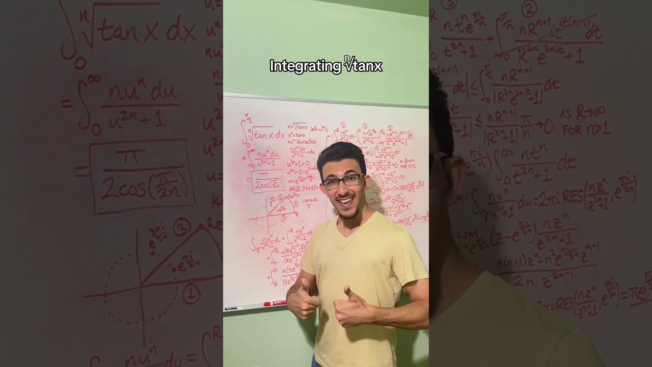 Integrating (tanx)^(1/n) using Complex Analysis