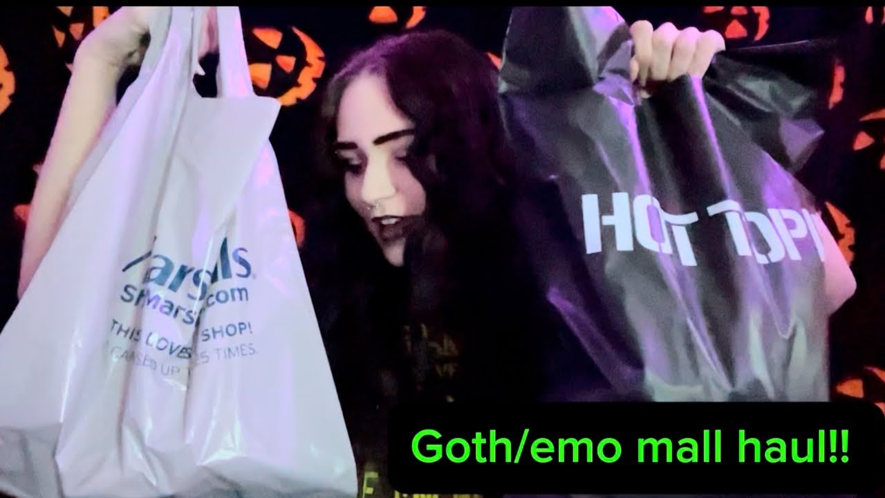 Goth/Emo mall haul