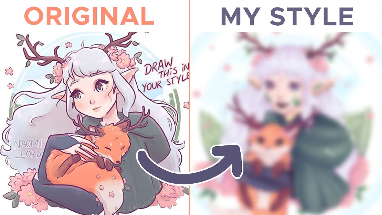 DRAW THIS IN YOUR STYLE | NAOMI LORD ART CHALLENGE