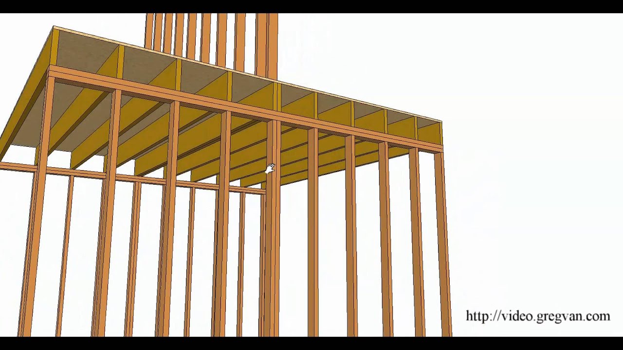 Structural Floor Framing Examples For Supporting Walls – Part Four