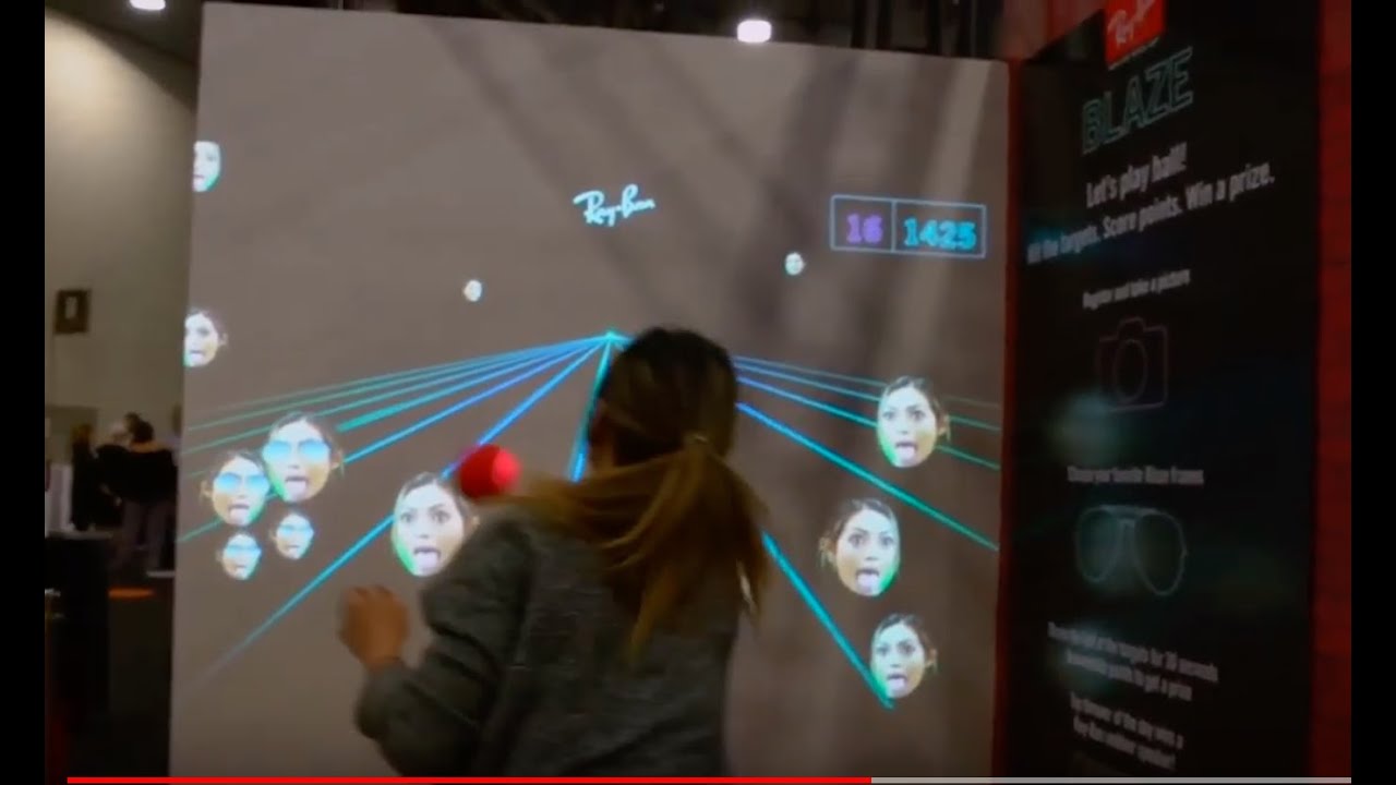 ThrowYo - Interactive Projection Mapping