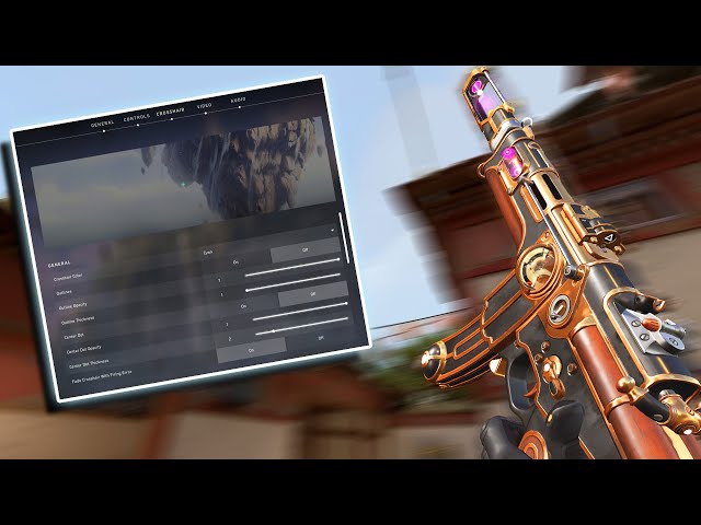 How to get heart crosshair in Valorant