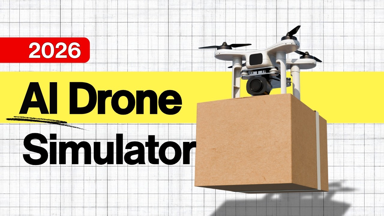 Learn AI Drone Programming in a Simulator (Pysimverse) with Python | 2026