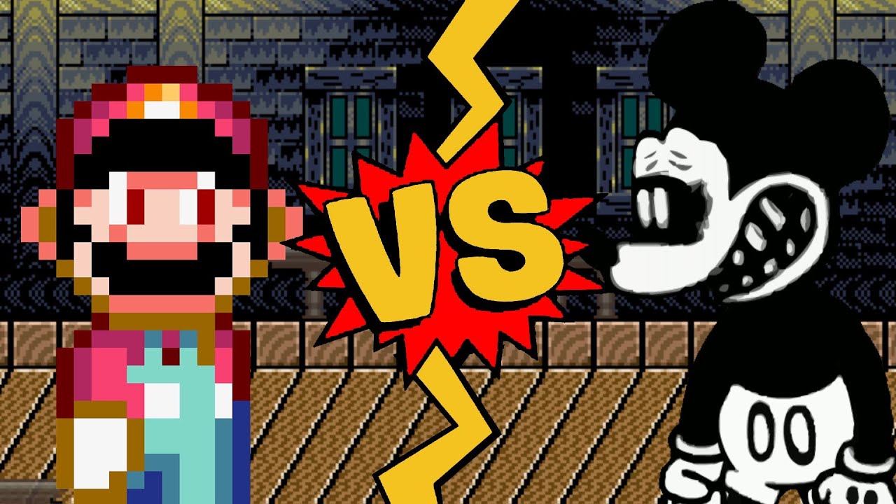 M.U.G.E.N Battles | Power Star Mario vs S. Mouse