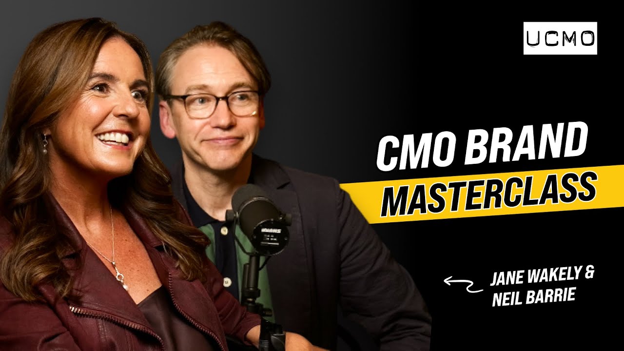 CMO masterclass & how to grow billion dollar brands with PepsiCo CMO Jane Wakely and Neil Barrie