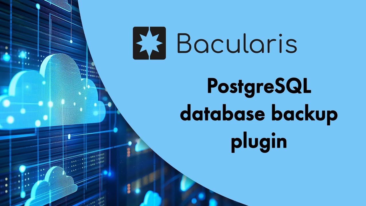 Bacularis - PostgreSQL database backup plugin