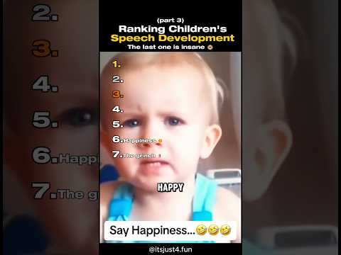 Ranking Children's Speech Development 👧 (Part 3)