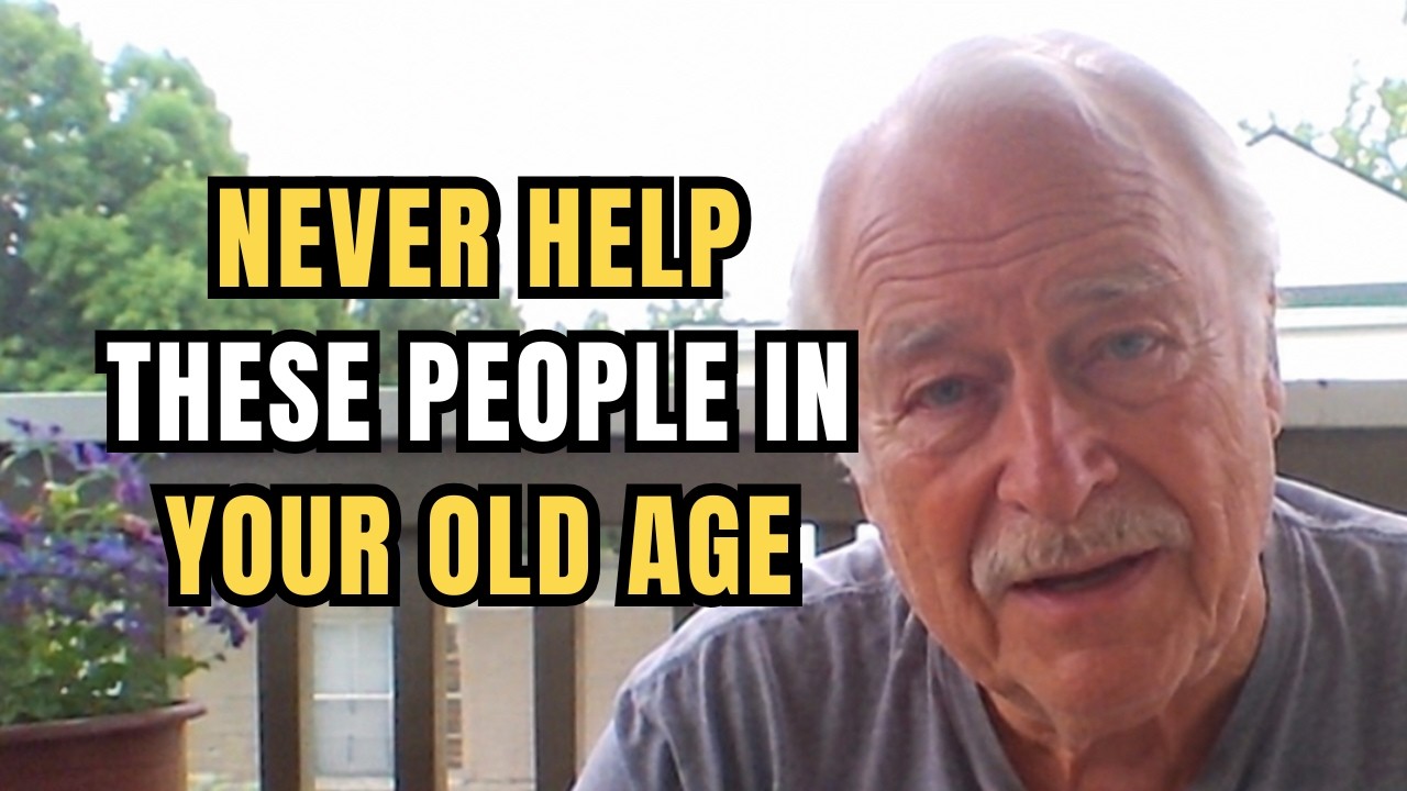 5 people you MUST AVOID in old age (Even FAMILY)