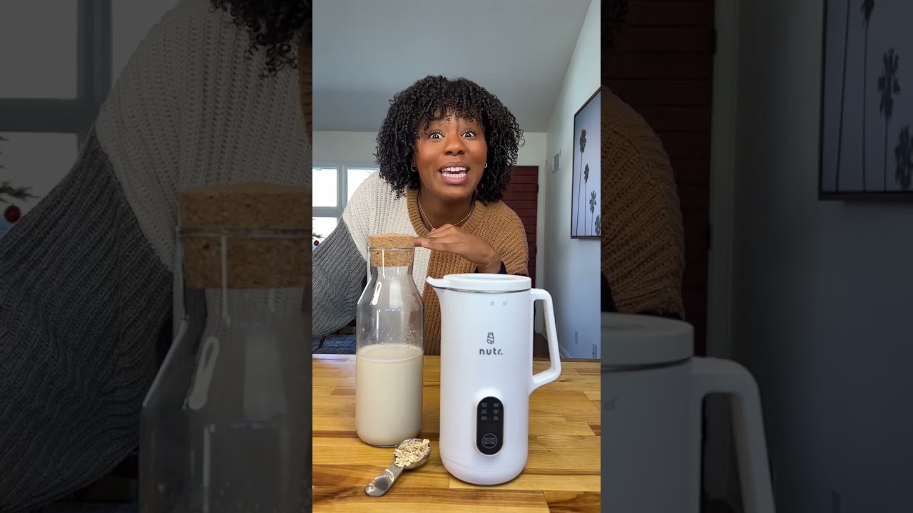 Nut Milk Just Got Easier | Nutr Machine