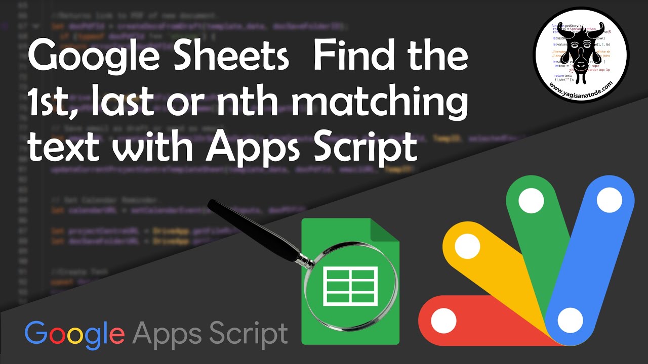 Find first, last & nth value in a Google Sheets range with Apps Script