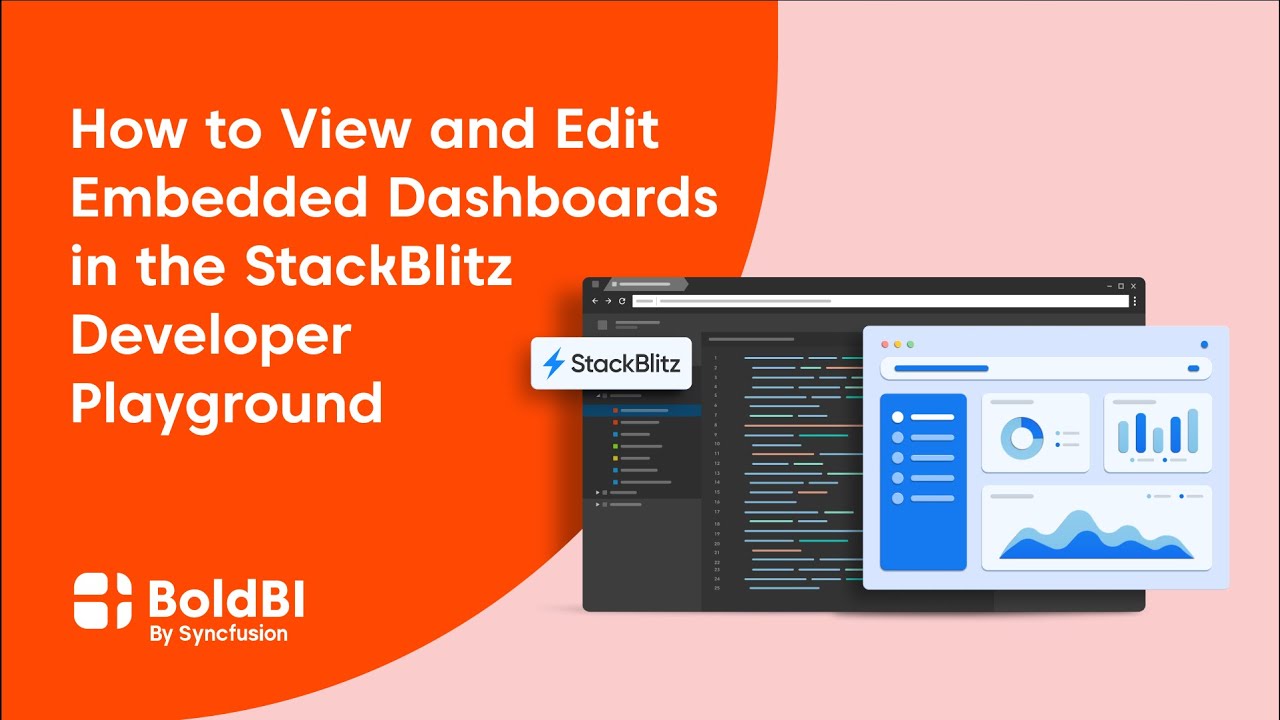 How to View and Edit Embedded Dashboards in the StackBlitz Developer Playground