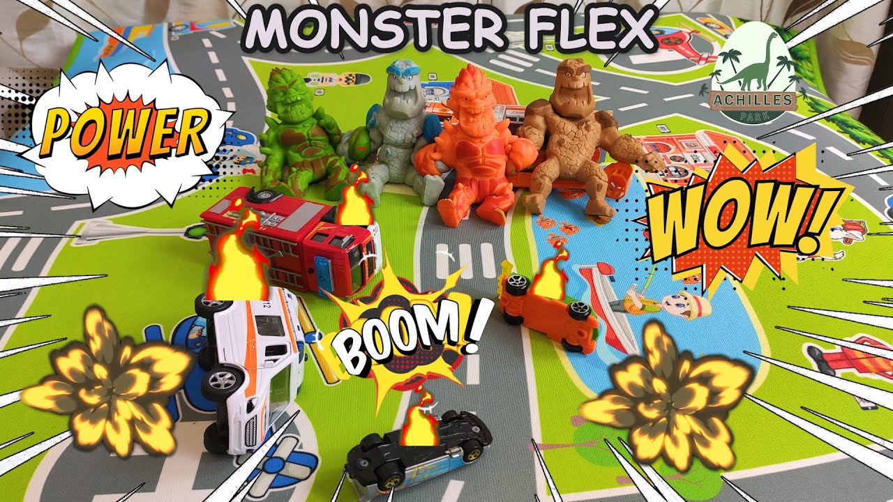 🔥 Monster Flex Fight  💥  Big Monster Flex Review  ⚡