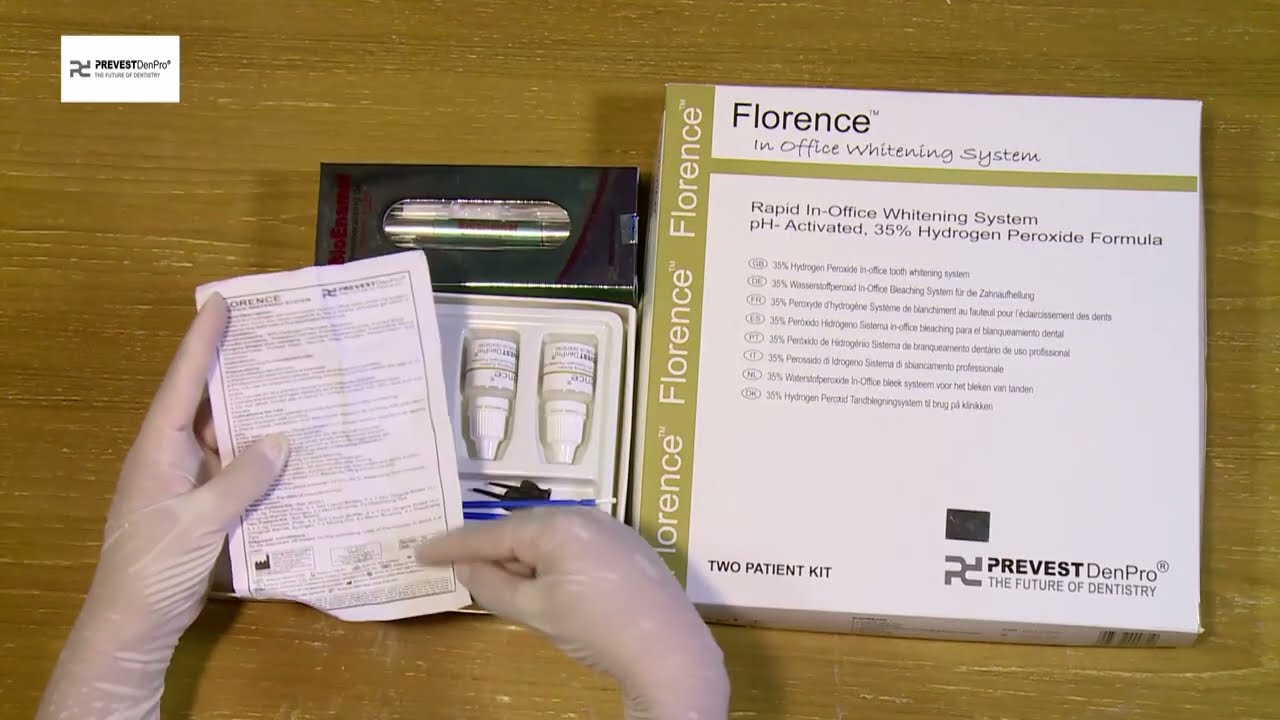 Florence | In-Office Whitening System | Prevest DenPro | The Future of Dentistry