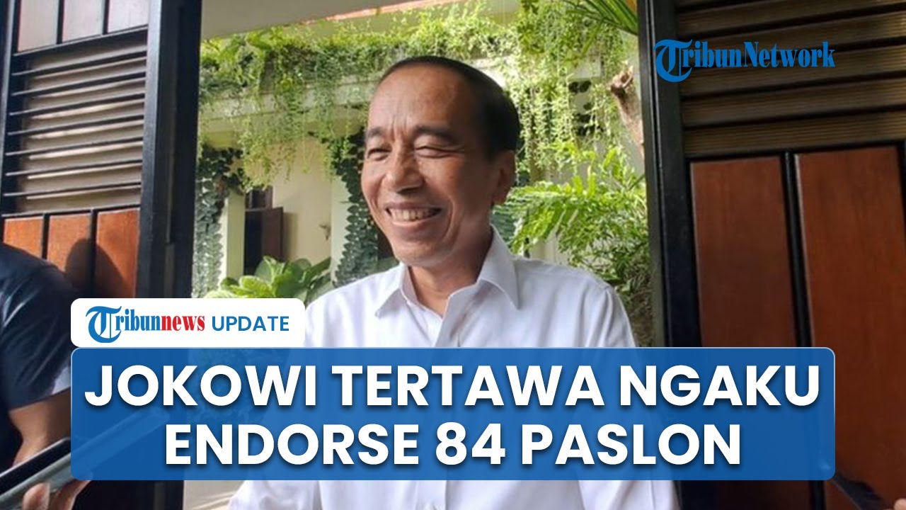 Sembari Terkekeh, Jokowi Mengaku 'Endorse' 84 Paslon di Pilkada 2024 ...