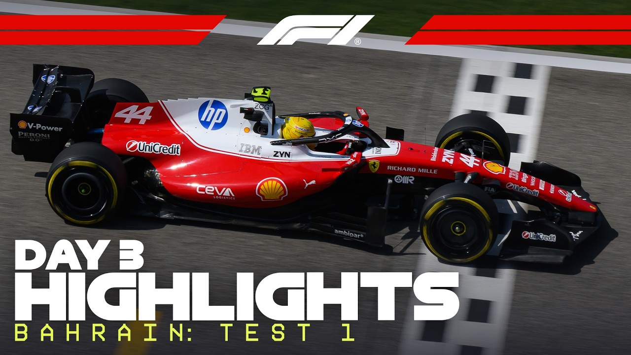 Day 3 Highlights | 2026 Bahrain Pre-Season Test 1