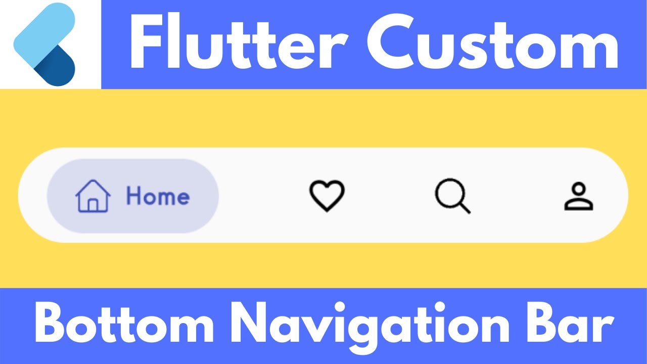 Flutter Customized Bottom Navigationbar  | Flutter Widgets #1 | Code With Guru
