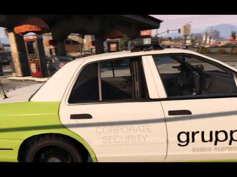 GTA 5 PC MODS-GRUPPE 6 Security Vehicle