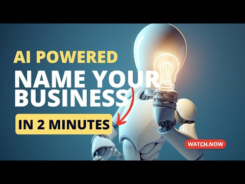 AI-Powered Naming Hack: Find Your Ideal Business Name in Just 2 Minutes!