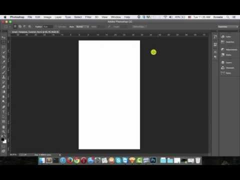 How to Design a Newsletter Template Part 1 - Setting Up the Document