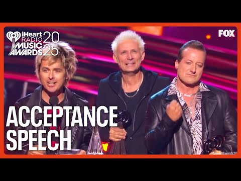 Green Day Wins Alternative Artist of The Year | Live at the 2025 iHeartRadio Music Awards