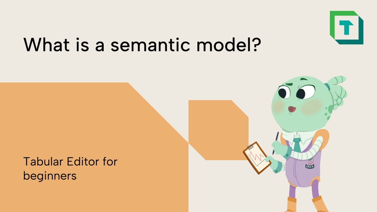 What is a semantic model? | Tabular Editor for beginners