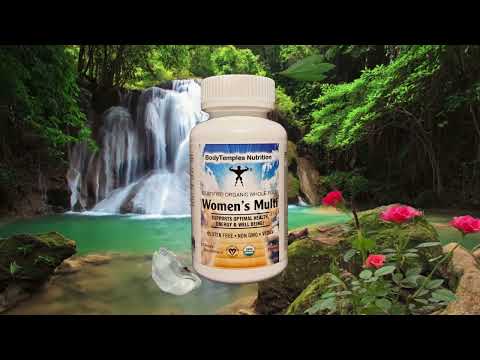 BodyTemples Womens Organic Multi Vitamins