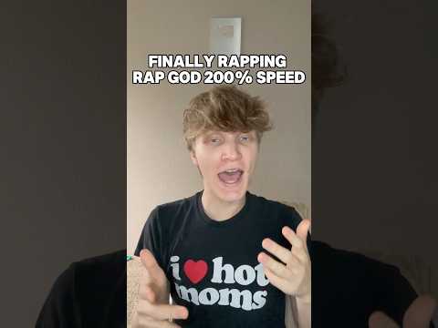 Rap God (World Record Speed)