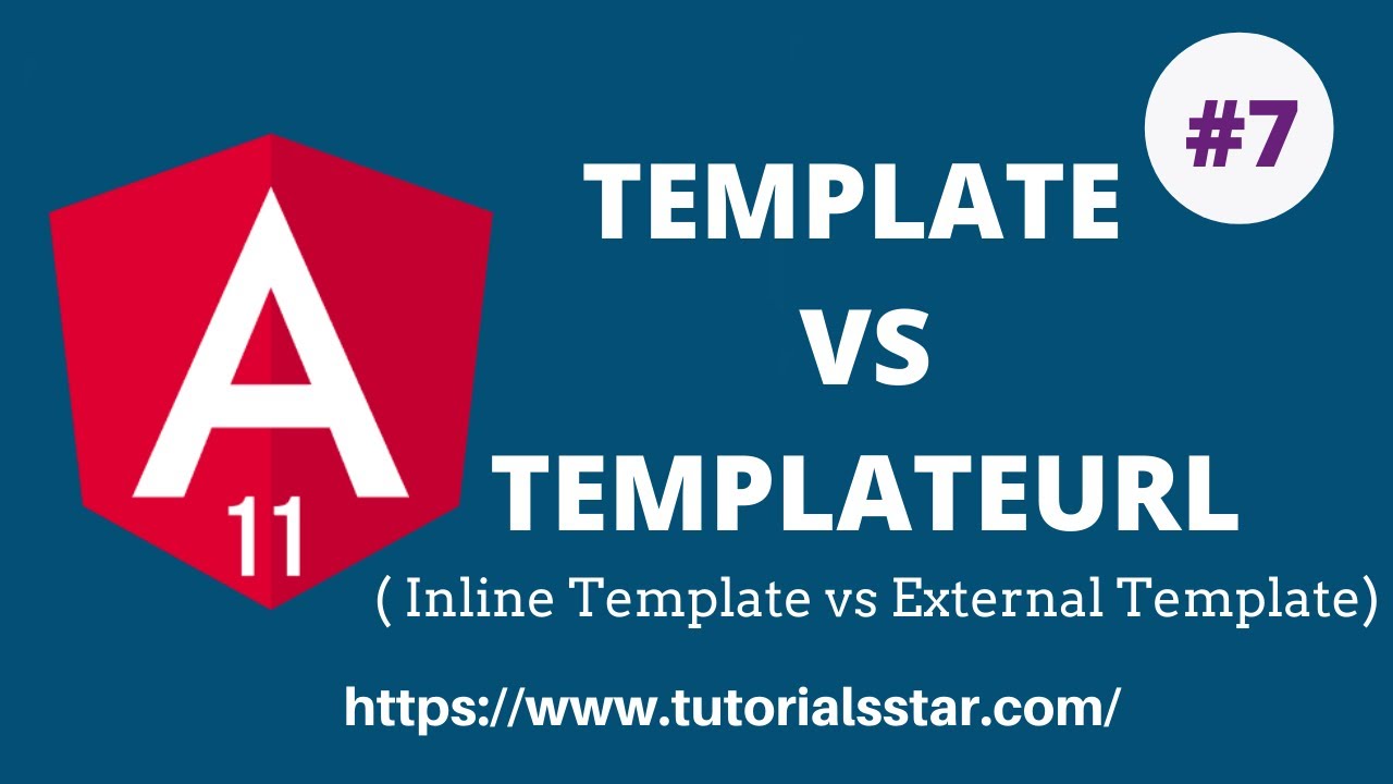Template vs TemplateUrl | Inline Template vs External Template | Angular 11