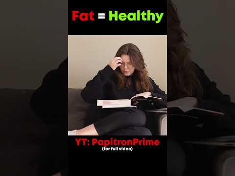 Fat Acceptance Claims Fat Is Healthy #shorts #papitronprime #commentary #cringe
