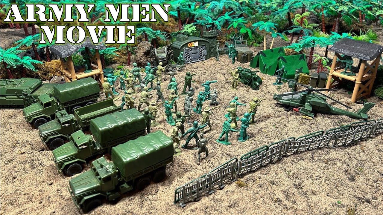 Army Men: The Movie (2024 Compilation) #stopmotion
