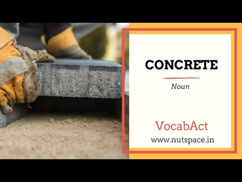 Concrete Meaning | VocabAct | English Vocabulary Builder | NutSpace