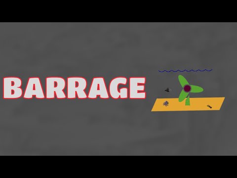 What Does Barrage Means || Meanings And Definitions With Example in ENGLISH