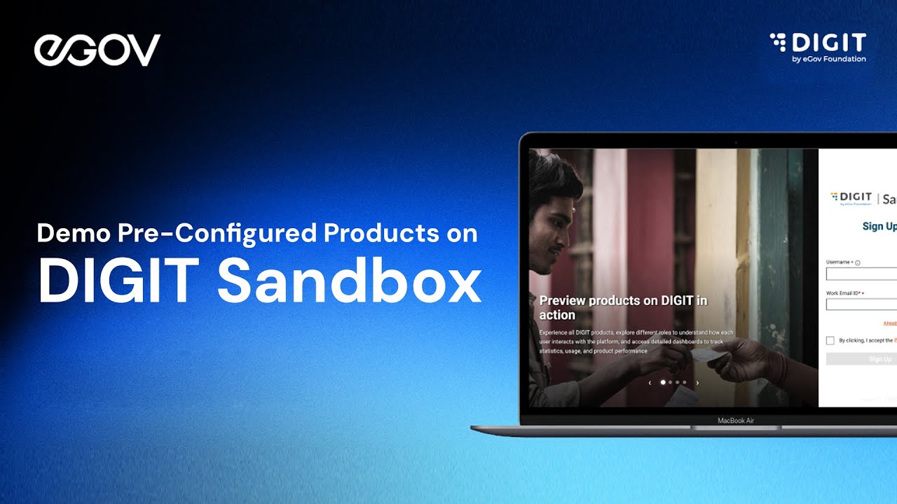 DIGIT Sandbox - Walkthrough