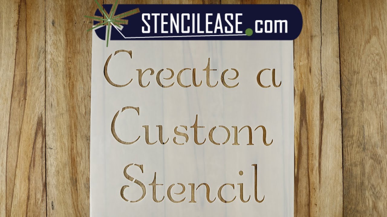 Create a Custom Stencil with StencilEase.com