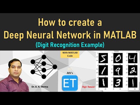 How to Create a Deep Neural Network in MATLAB (Digit Recognition Example)