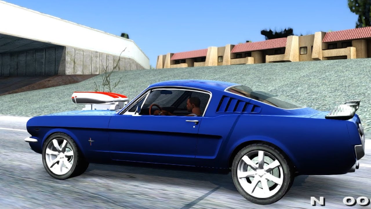 1966 Ford Mustang Fastback Chrome Edition - GTA: SA