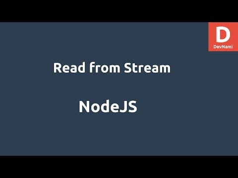 Learn NodeJS Read from Stream - Mind Luster