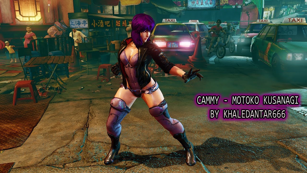 CAMMY - MOTOKO KUSANAGI BY KHALEDANTAR666